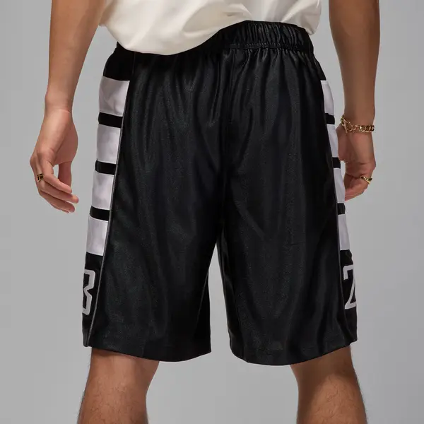JORDAN Brooklyn Cat Scratch Shorts - Black