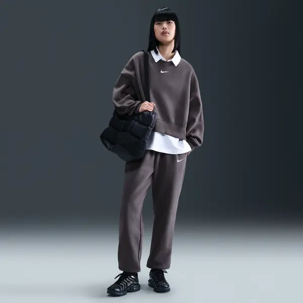 Nike Sportswear Phoenix Fleece High-waisted Oversized Sweatpants - Grey