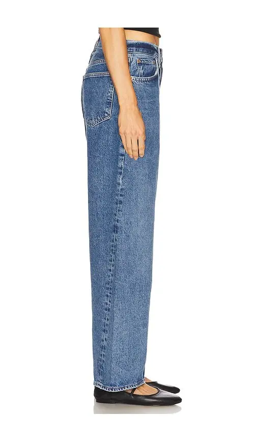 AGOLDE Twist Low Slung Baggy Jeans - Myth
