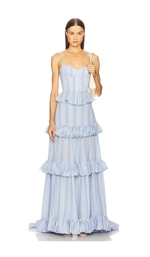 Prabal Gurung Bralette Corset With Peplum