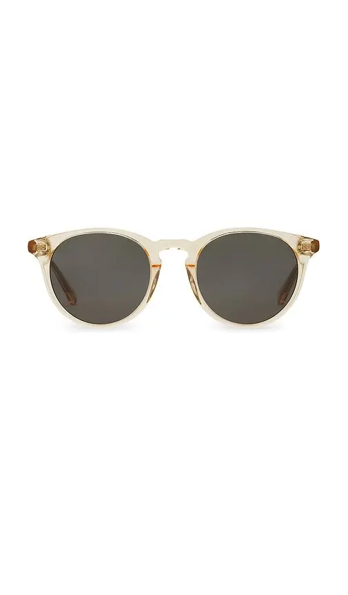 MESSYWEEKEND Depp Sunglasses - Champagne & Green