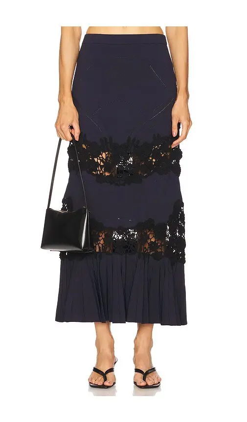 Ulla Johnson Madeline Knit Maxi Skirt - Eclipse