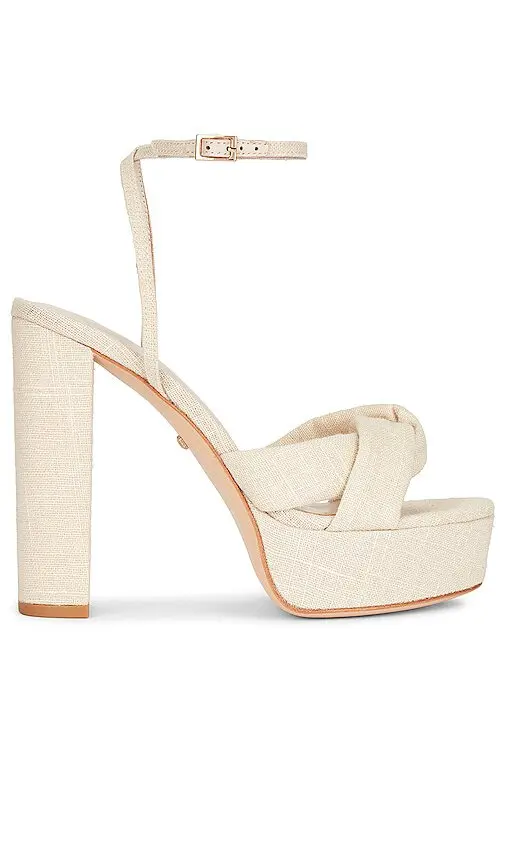 Raye Cayden Platform Sandals - Natural