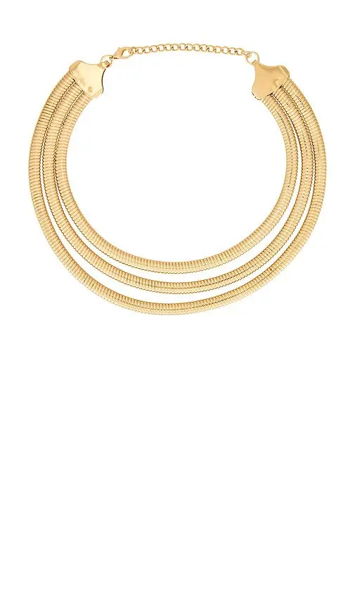8 Other Reasons Coil Choker - Gold