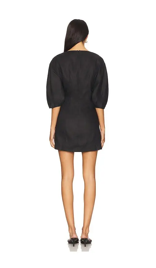 black dress f21 Mable Lace Trim Mini Dress • Shop American Threads Online Boutique