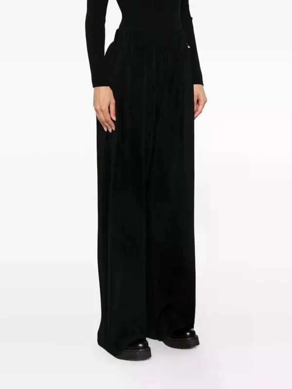 Herno Pleated Wide-leg Trousers