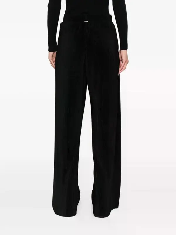 Herno Pleated Wide-leg Trousers