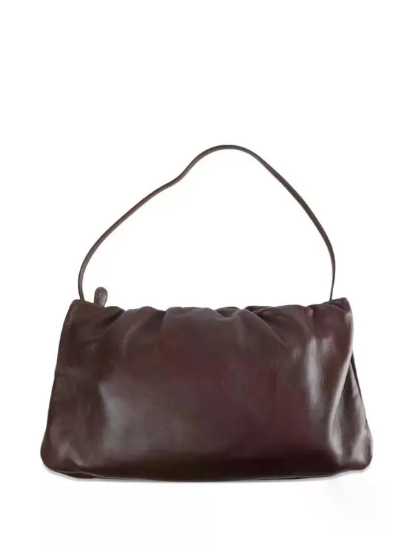 THE ROW Gathered Leather Tote Bag