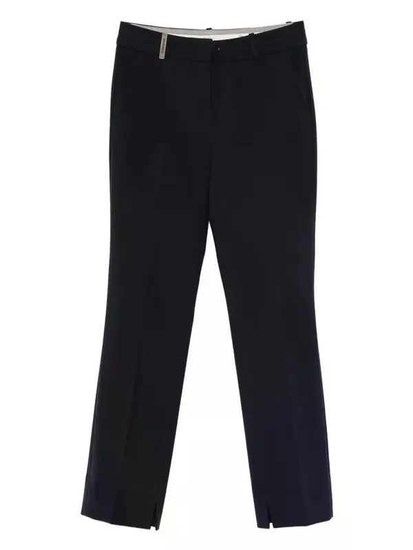 Peserico Side-slit Trousers