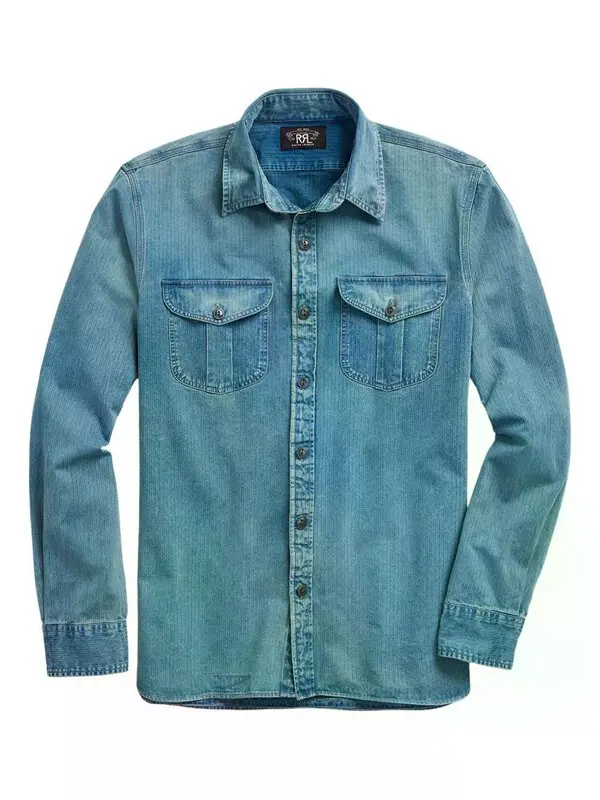 Ralph Lauren Cotton Denim Shirt - Blue