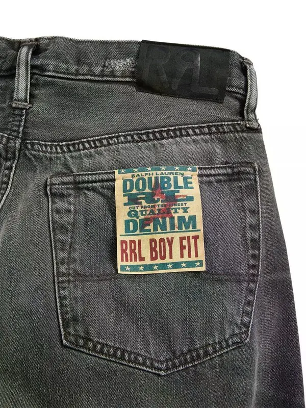 Ralph Lauren Distressed High-rise Jeans