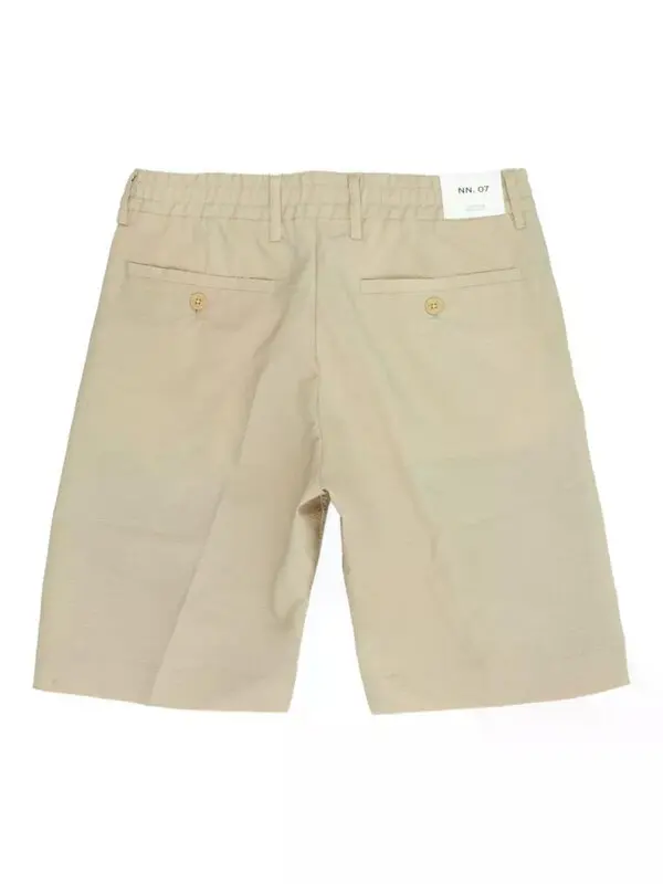 Nn07 Billie Elastic-waistband Shorts - Neutrals