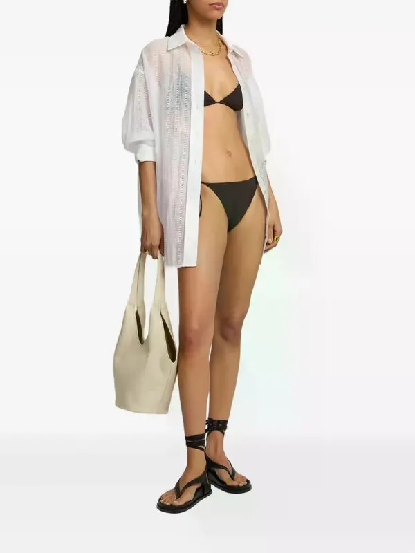 LIDO Venti Triangle Tie Bikini - Brown