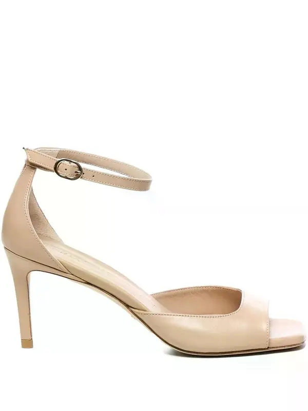 STUART WEITZMAN 75mm Leather Heeled Sandals