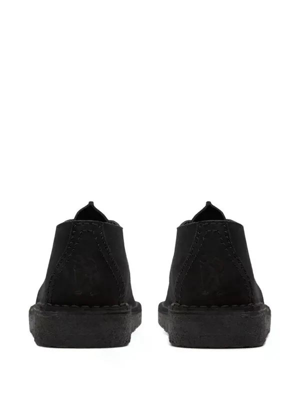 Clarks Wallabee Suede Desert Boots - Black