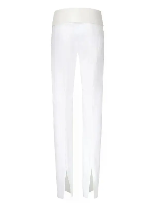 Sportmax Side-pocket Zip-bottom Trousers