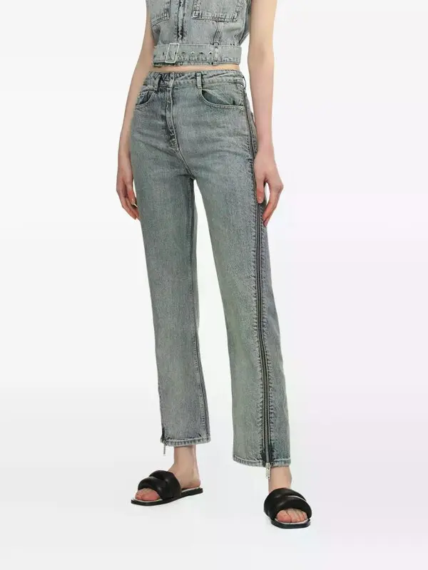 3.1 Phillip Lim Side-zip Straight Leg Jeans