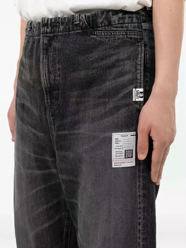 Mihara Yasuhiro Patch-pocket Jeans
