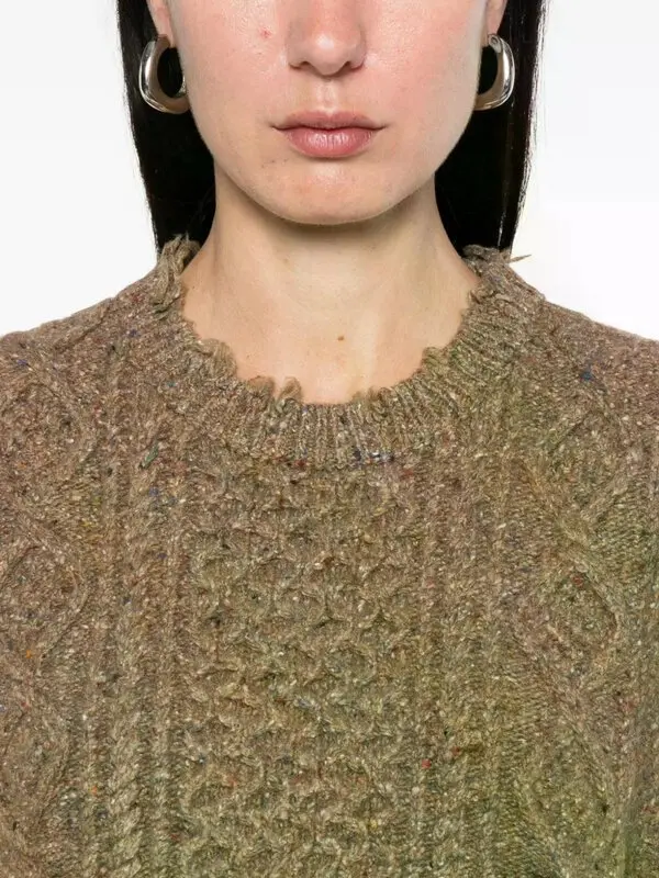 R13 Cable-knit Sleeveless Sweater