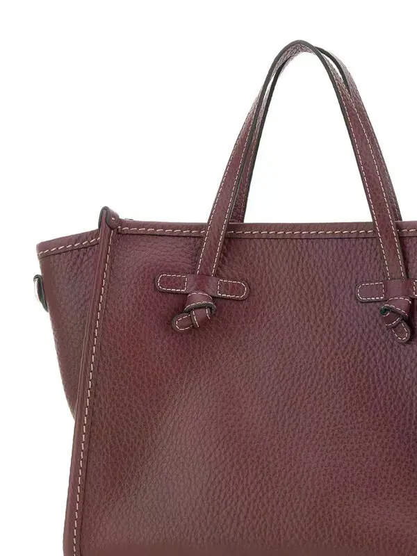 GIANNI CHIARINI Knot-detail Leather Tote Bag
