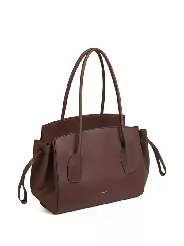 JIL SANDER Voyage Leather Tote Bag