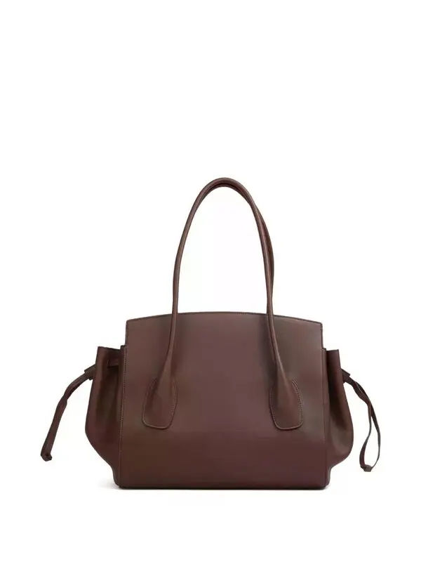 JIL SANDER Voyage Leather Tote Bag