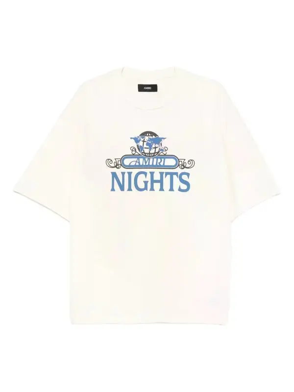 Amiri Nights T-shirt - Neutrals