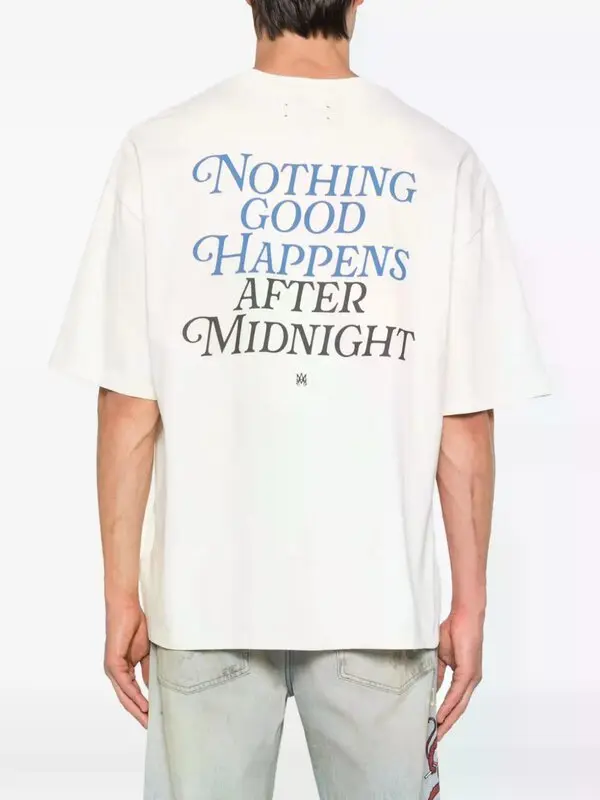 Amiri Nights T-shirt - Neutrals