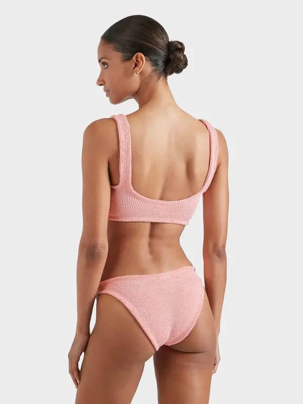 Hunza G Julia Pearly Hoop Bikini - Peach