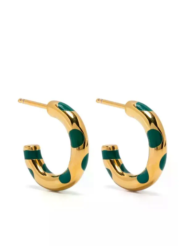 AURÉLIE BIDERMANN Positano Mini Hoop Earrings - Gold