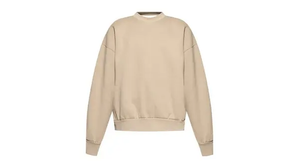 Fear Of God Essentials Classic Fleece Crewneck Sweatshirt - Timber