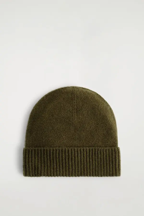Cos Cashmere Beanie - Green
