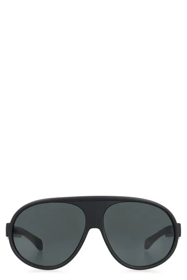 Moncler Vantaj Oval Sunglasses - Black