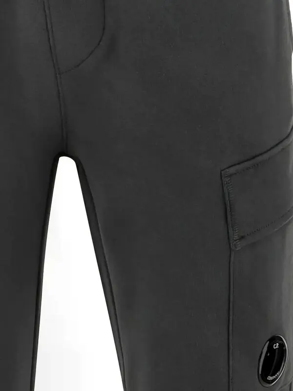 C.P. COMPANY Cargo Track Pants - Black