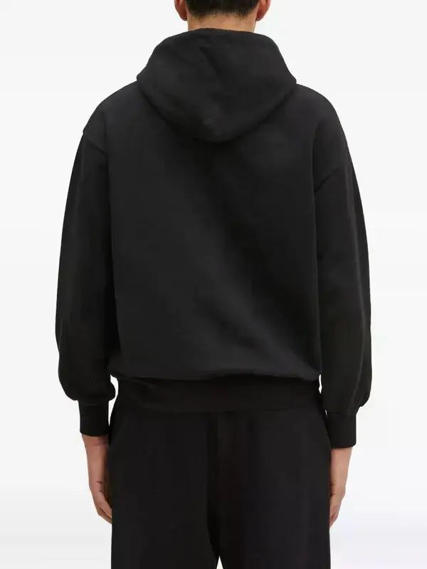 Aries No Problem" Drawstring Hoodie - Black