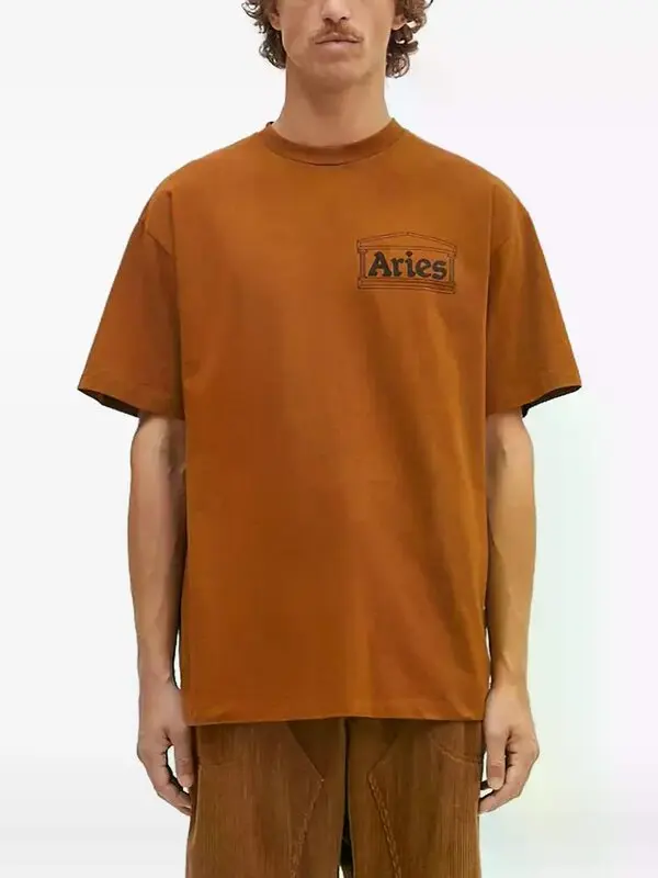 Aries Logo-plaque T-shirt