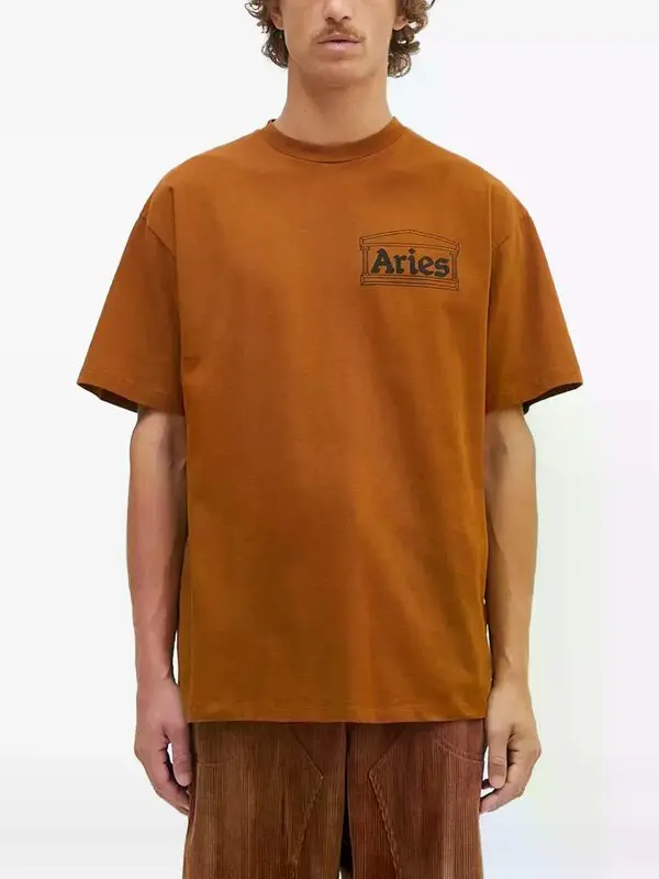 Aries Logo-plaque T-shirt