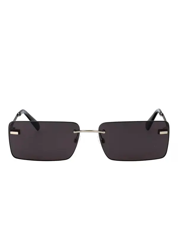 Calvin Klein Rectangle-frame Sunglasses - Grey