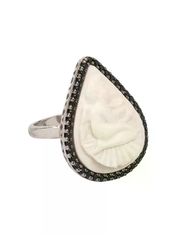 CAMEO & BEYOND Cherub With Anfora Ring - Silver