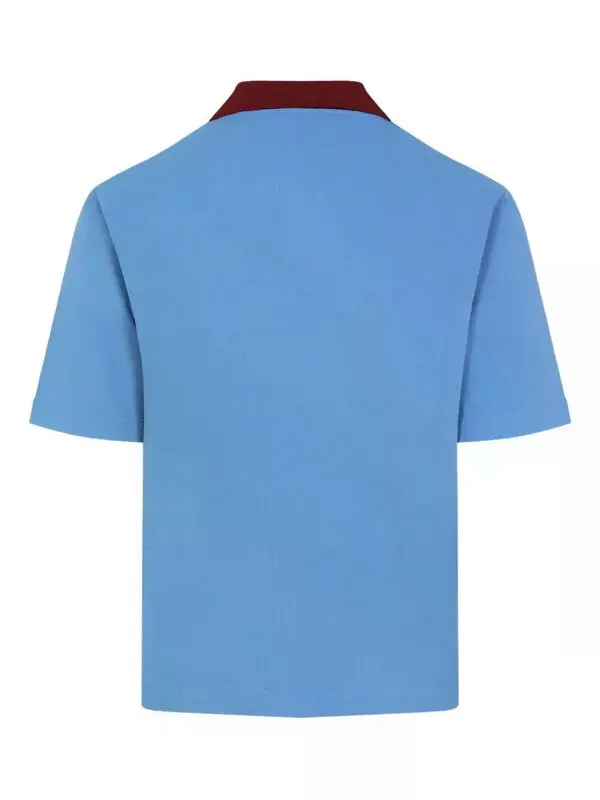 Marni Contrast-collar Polo Shirt