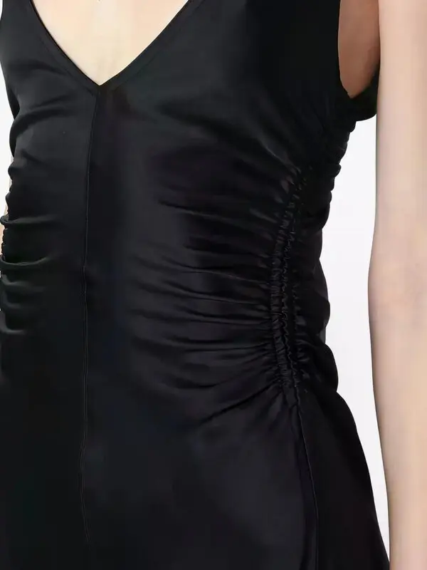 Sportmax V-neck Ruffled Maxi Dress