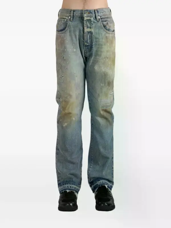 GALLERY DEPT. Distressed Frayed Jeans