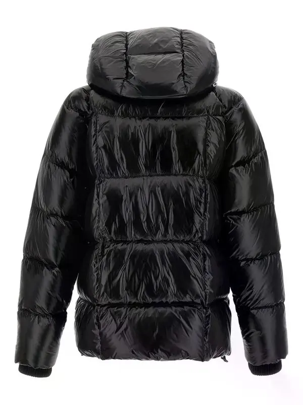 Dsquared2 Quilted Hooded Down Jacket - Black