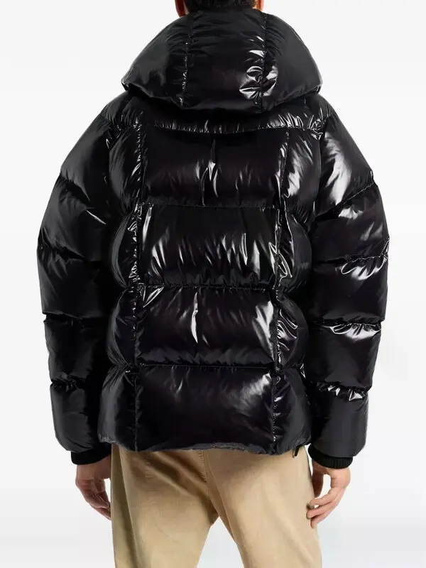 Dsquared2 Quilted Hooded Down Jacket - Black