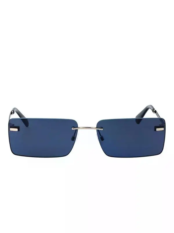 Calvin Klein Rectangle-frame Sunglasses - Blue