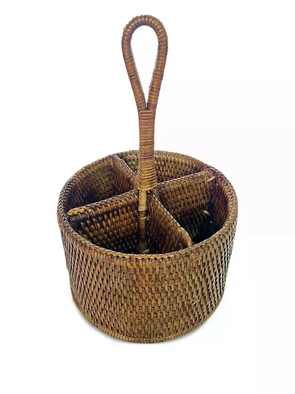 SAMBONET Rattan Four-section Caddy