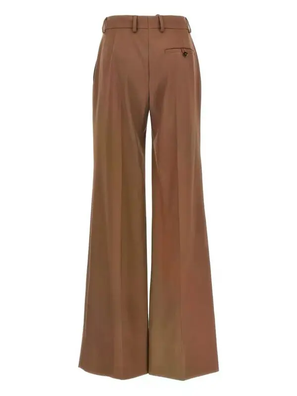 Stella McCartney Pleated Flared Trousers