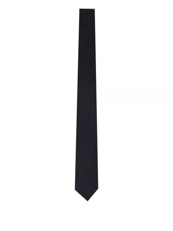 FERRAGAMO Narrow Neck Tie - Black