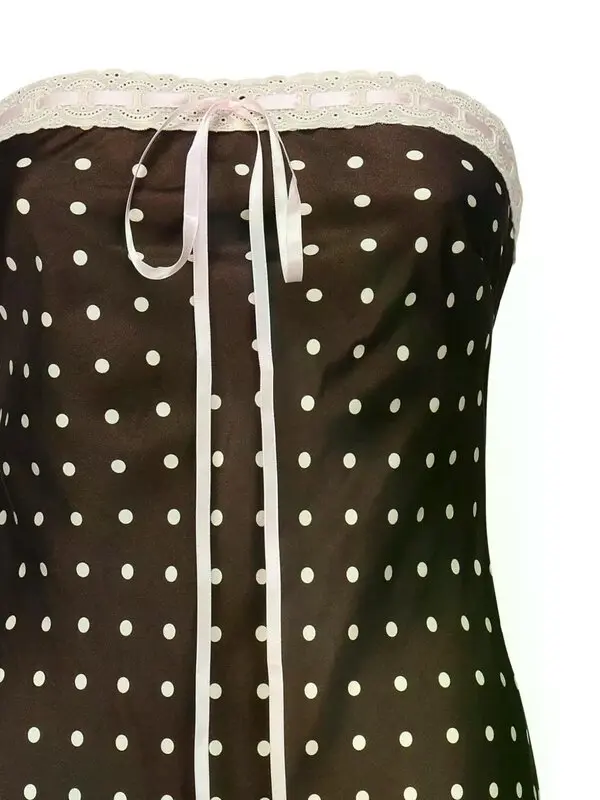 for love and lemons brown polka dot dress Retrofete Dimi Brown Zebra Cut-Out Mini Dress Revolve  The Closet New York