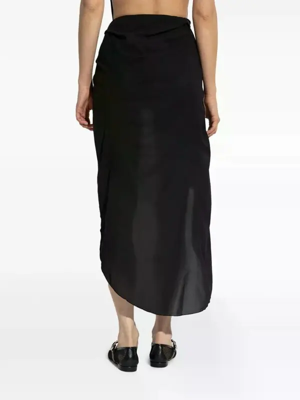 Balmain Draped Style Beach Cover-up